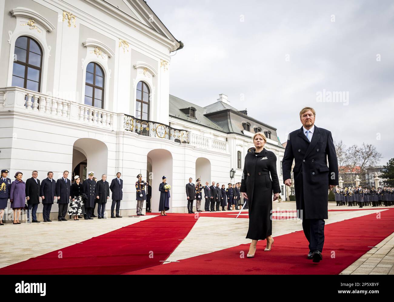 BRATISLAVA - King Willem-Alexander and President Zuzana Caputova ...