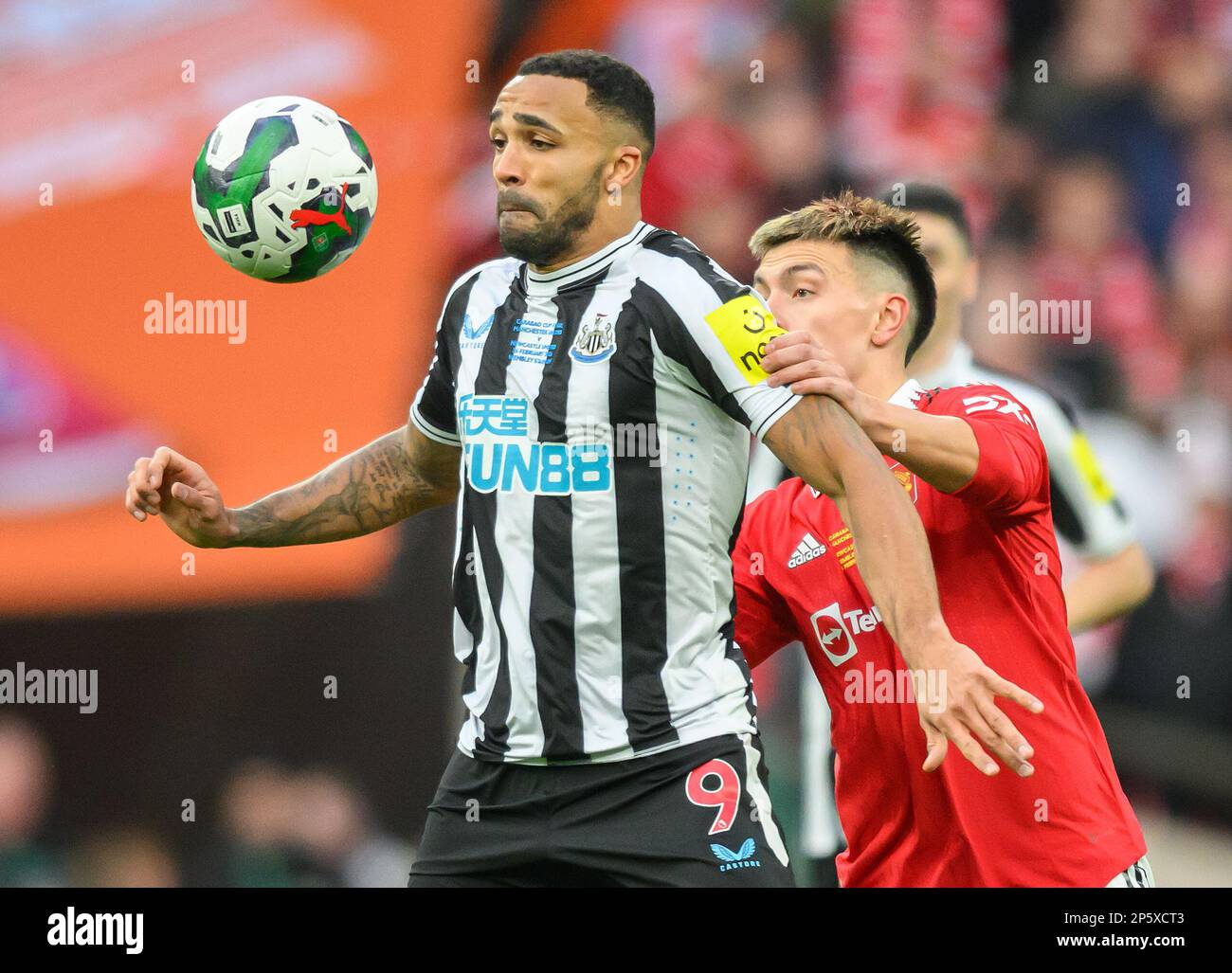26 Feb 2023 - Manchester United v Newcastle United - Carabao Cup - Final - Wembley Stadium ...