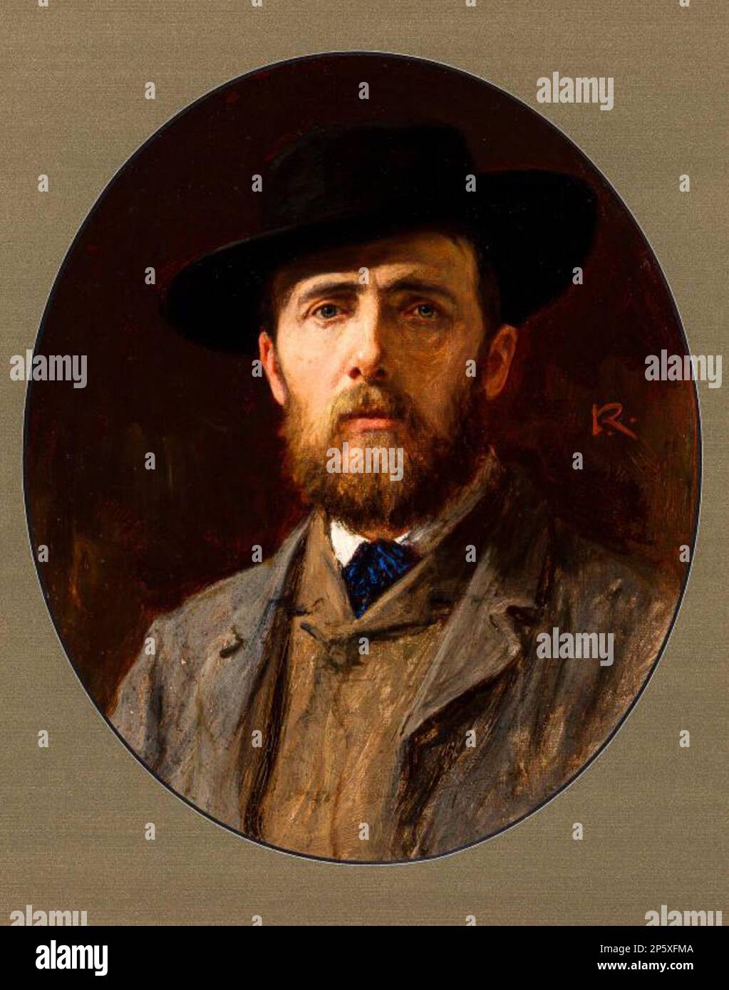 Self Portrait, Sir George Reid (Aberdeen, Scotland, 1841 - 1913) 1882 ...