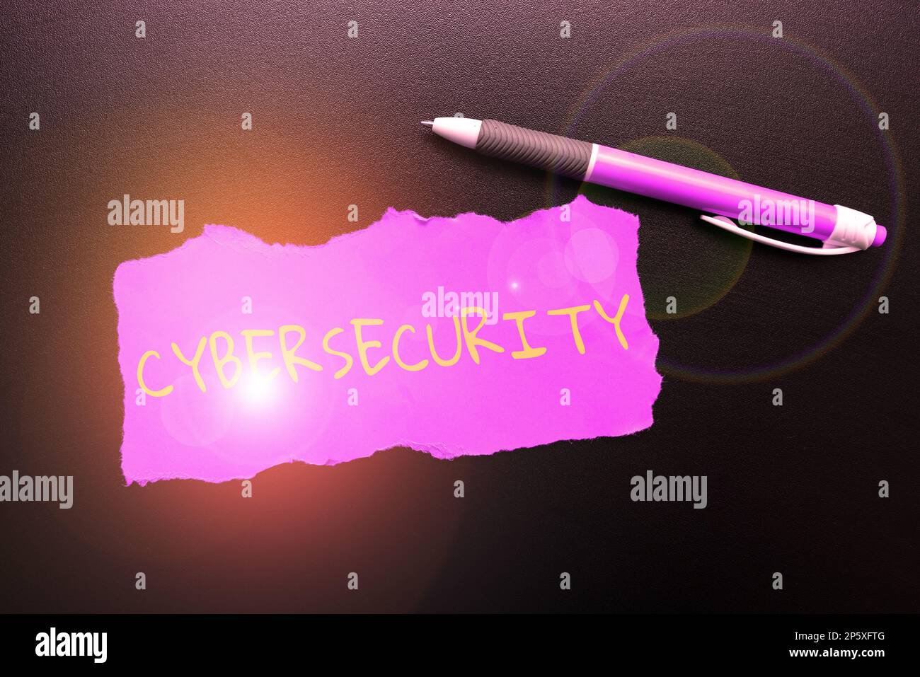 Text Caption Presenting Cybersecurity Internet Concept State Of Protection Against The Illegal