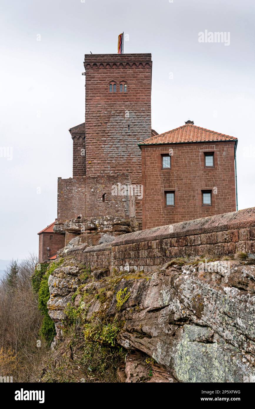 Trifels Castle in Annweiler/Germany Stock Photo - Alamy
