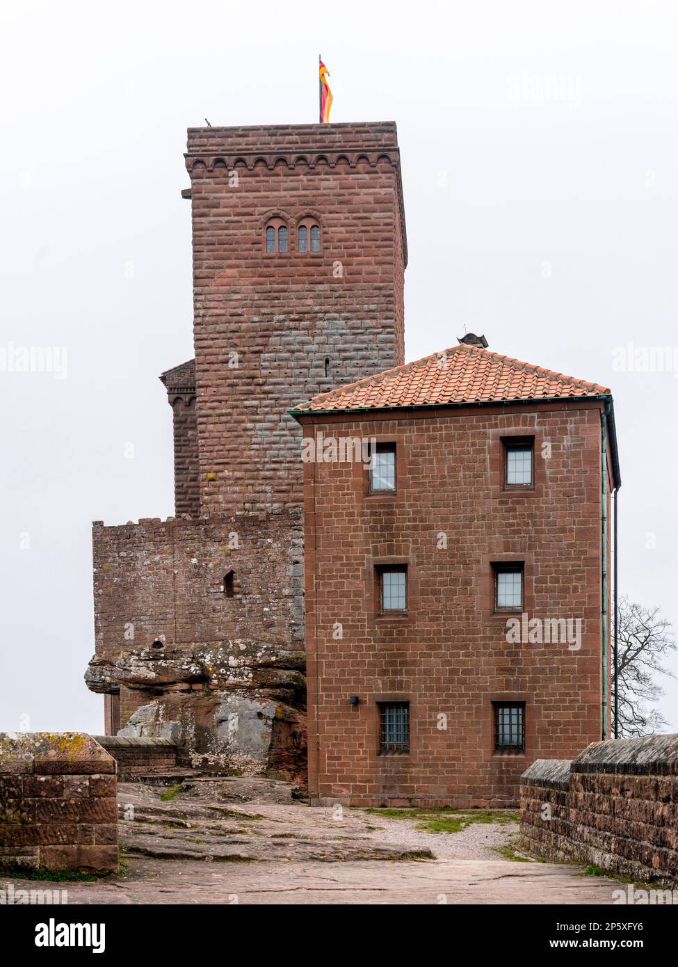 Trifels Castle in Annweiler/Germany Stock Photo - Alamy