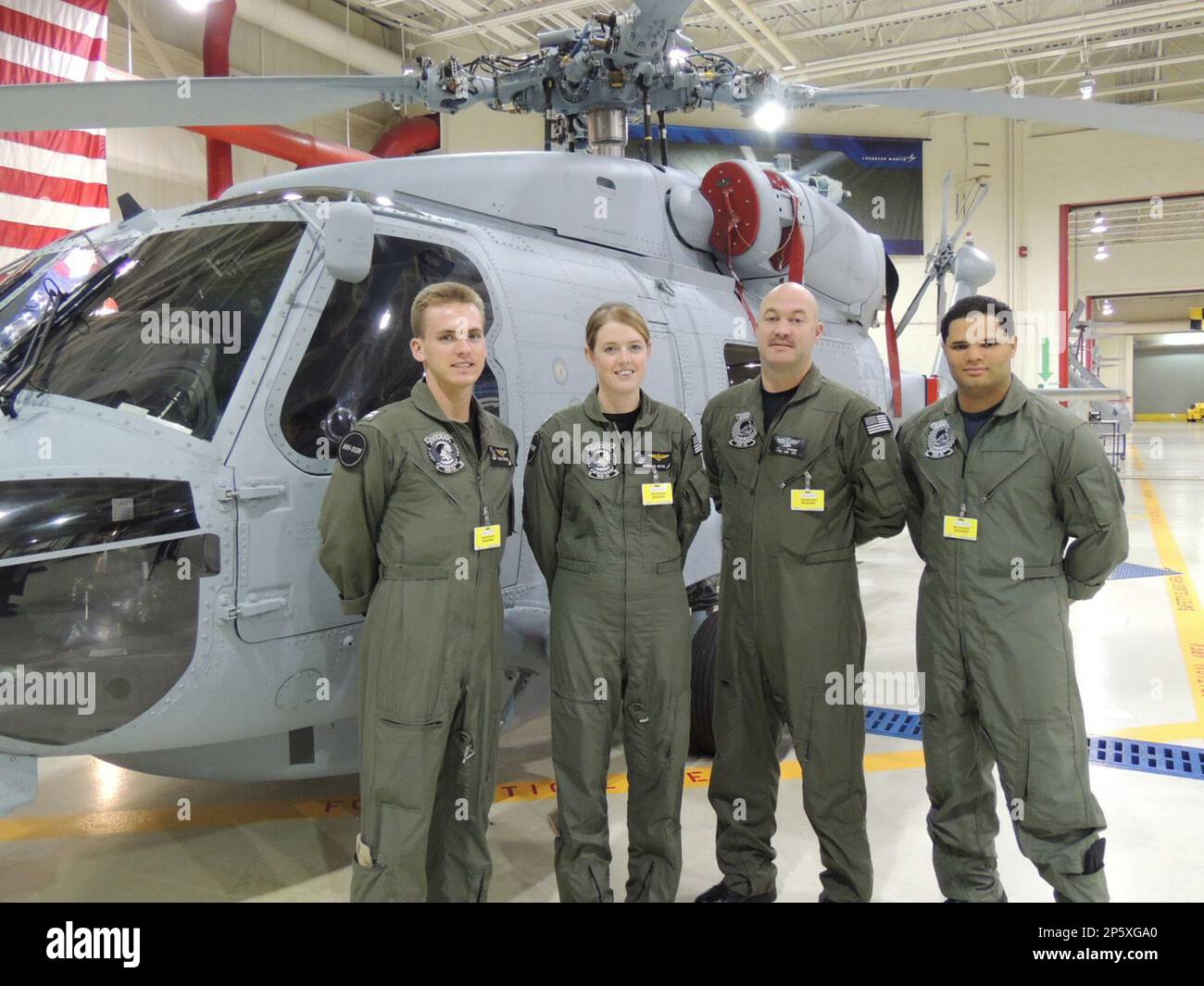 This flight crew from a squadron in Jacksonville, Fla. arrives on ...