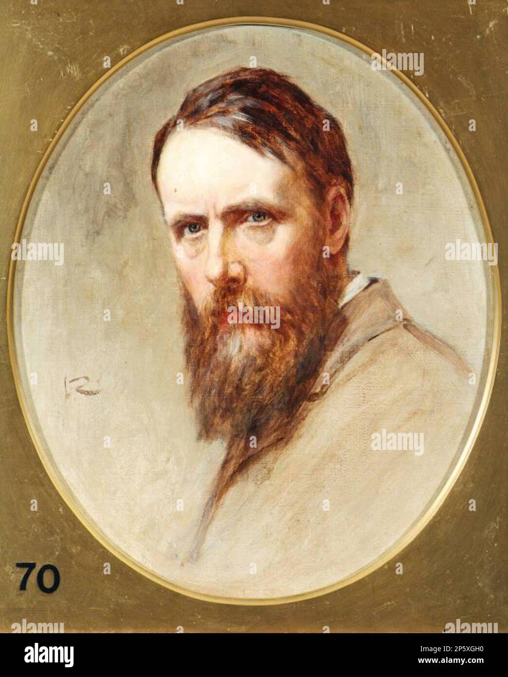 Self Portrait, Sir George Reid (Aberdeen, Scotland, 1841 - 1913) 1894 ...