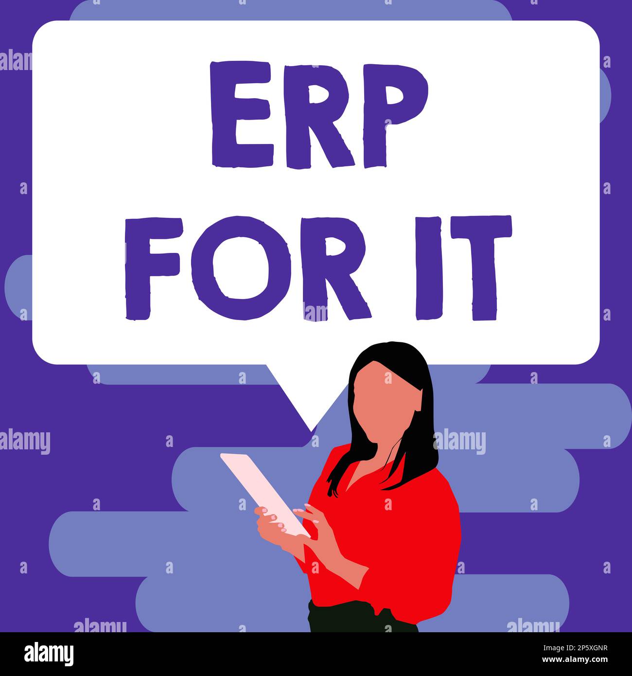Sign displaying Erp For It. Concept meaning Enterprise resource ...
