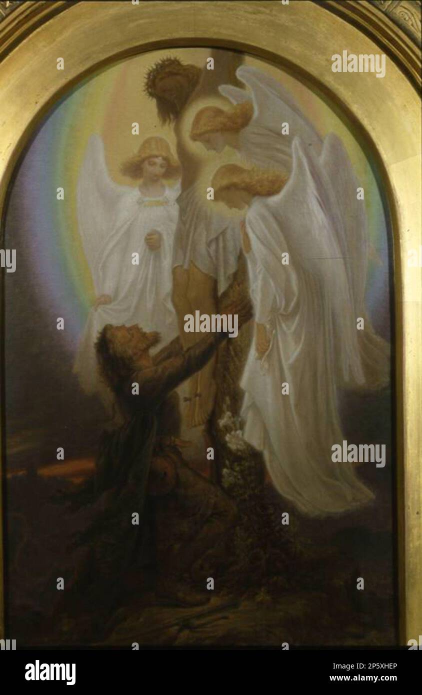 Joseph noel paton the crucifixion hi-res stock photography and images ...