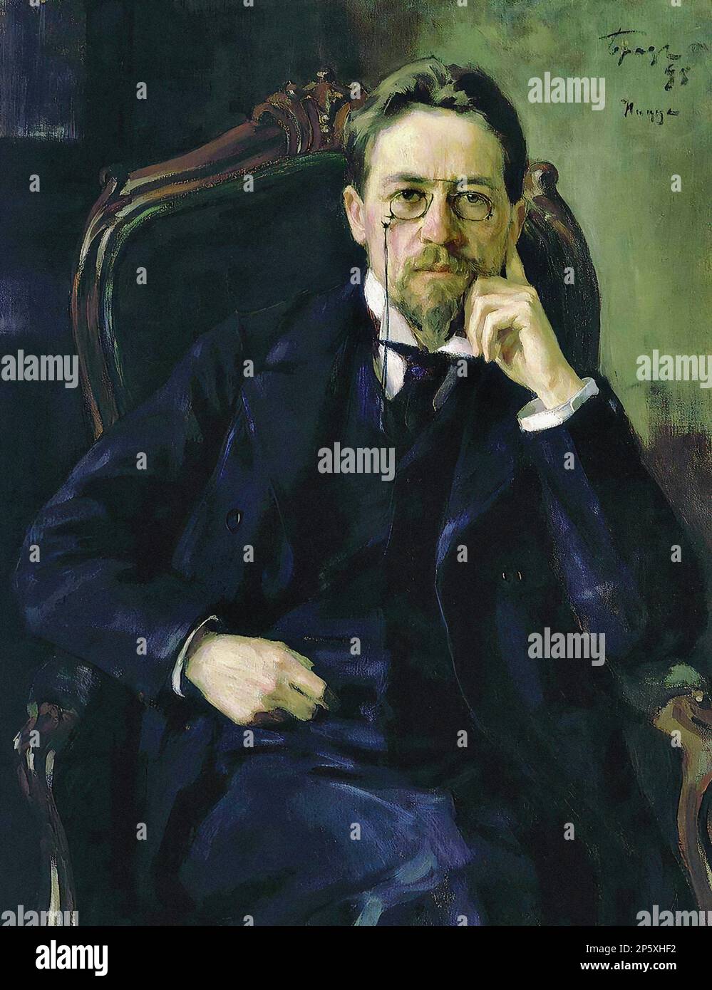 Anton chekhov painting hi-res stock photography and images - Alamy