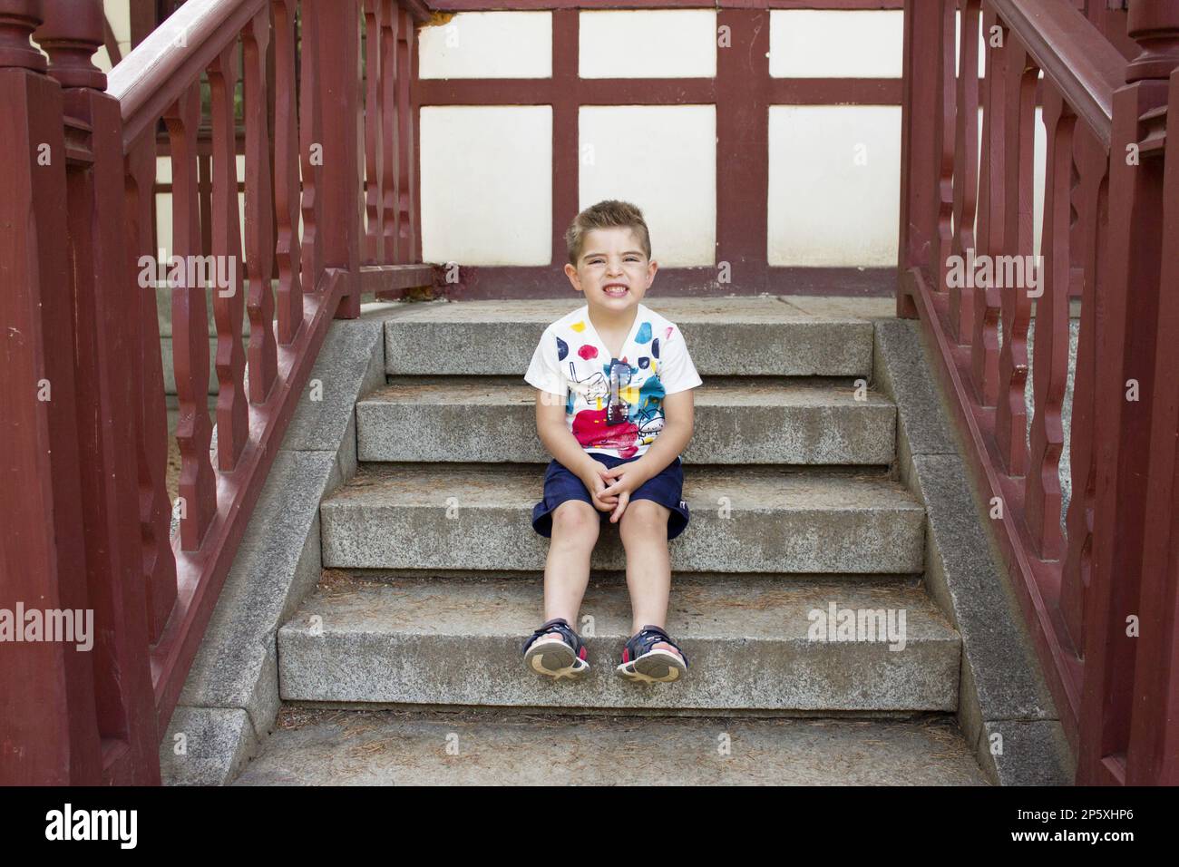 Handsome four year old boy hi-res stock photography and images - Alamy