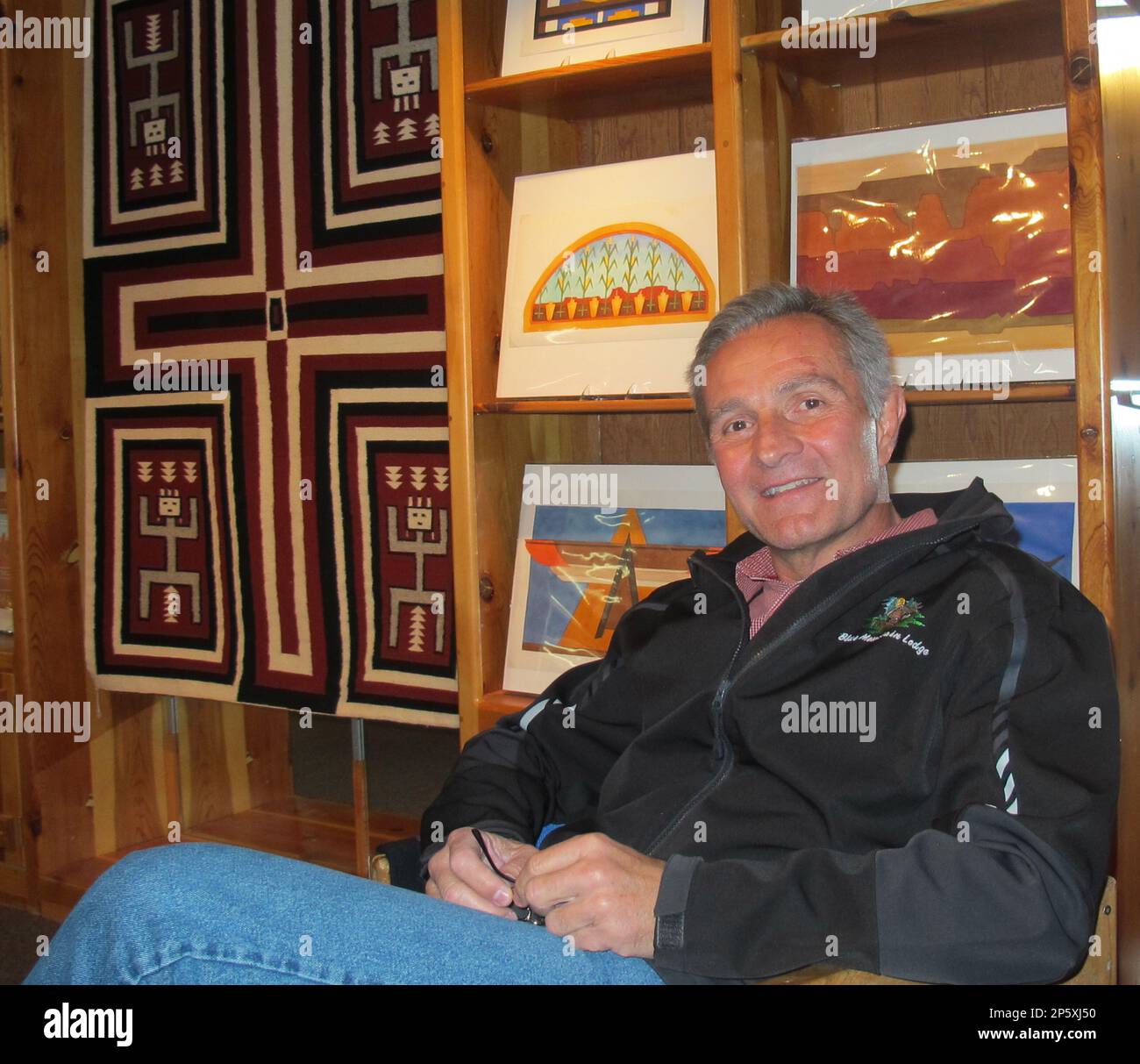 In this Nov. 15, 2012 photo, Steven Simpson is shown in Bluff, San Juan ...