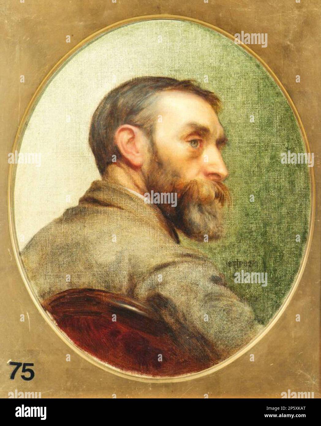 Self Portrait, Sir Edward John Poynter (Paris, France, 1836 - 1919 ...