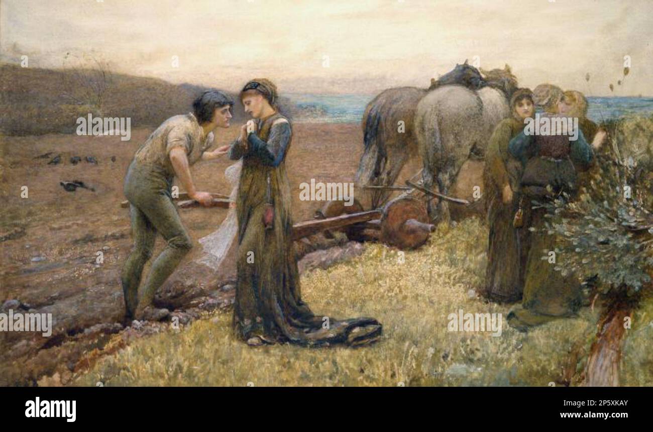 The Princess and the Ploughboy. The Princess and the Ploughman, George John Pinwell (High ...