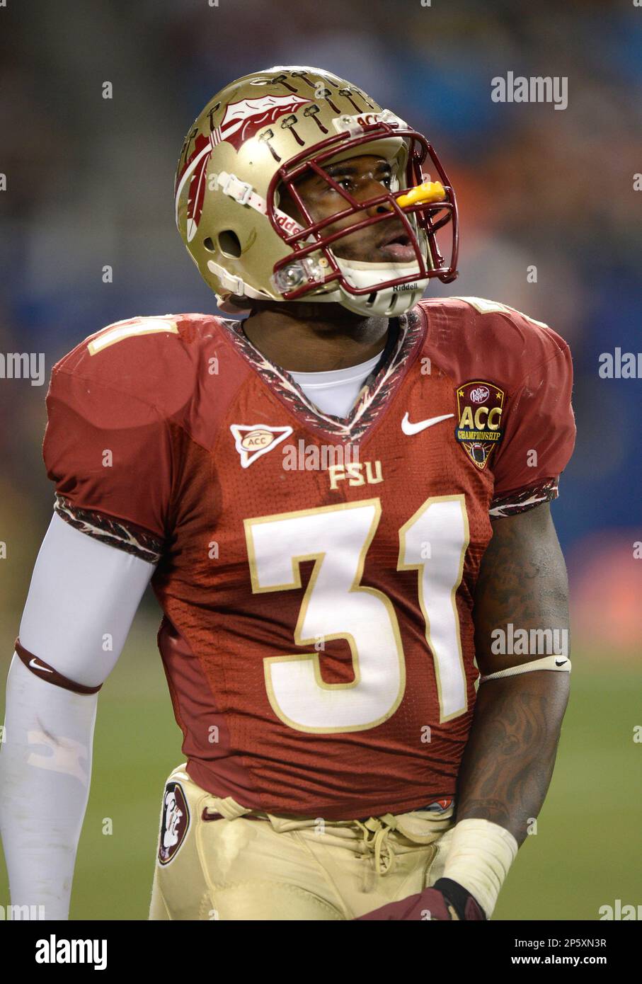 Florida State Seminoles Terrence Brooks (31) in action during the 2012 ...