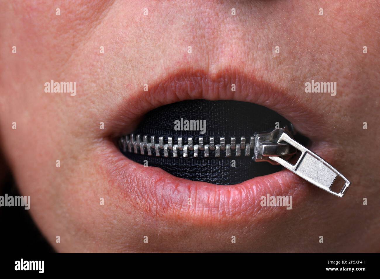Silence symbolism hi-res stock photography and images - Alamy