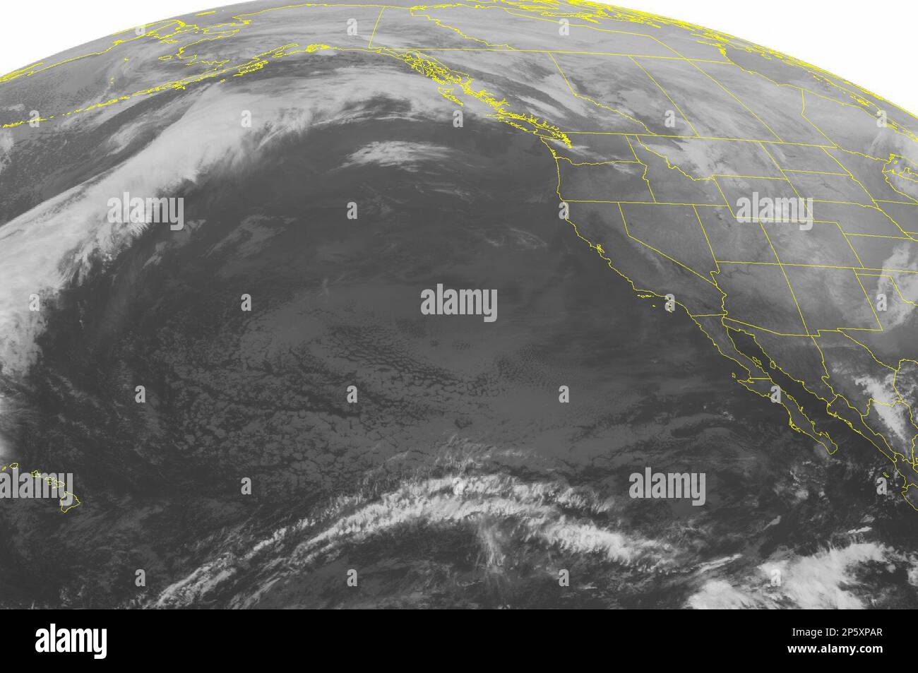 This NOAA satellite image taken Monday, Dec. 10, 2012 at 1:00 a.m. EST ...