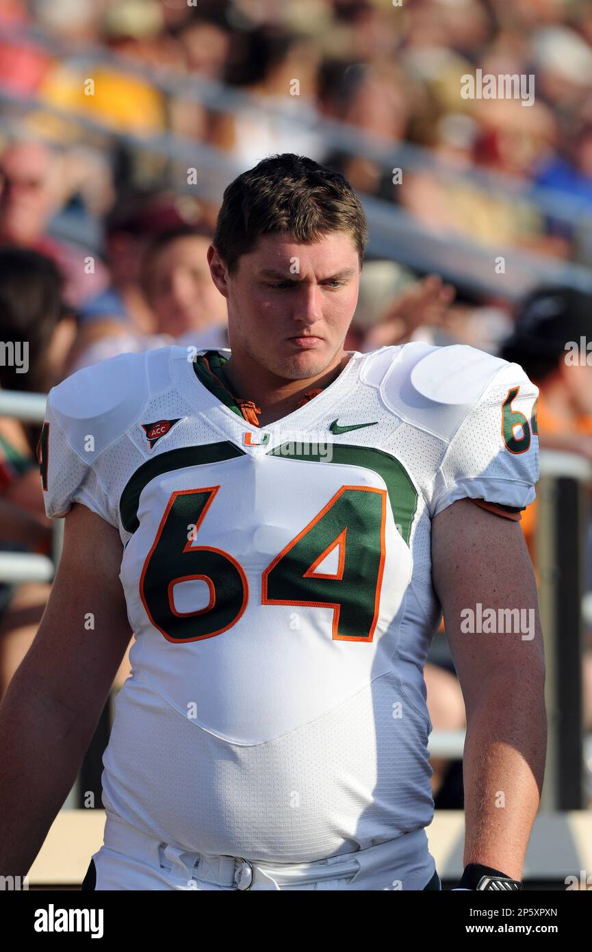 University of Miami Hurricanes guard Hunter Wells (64) during game ...