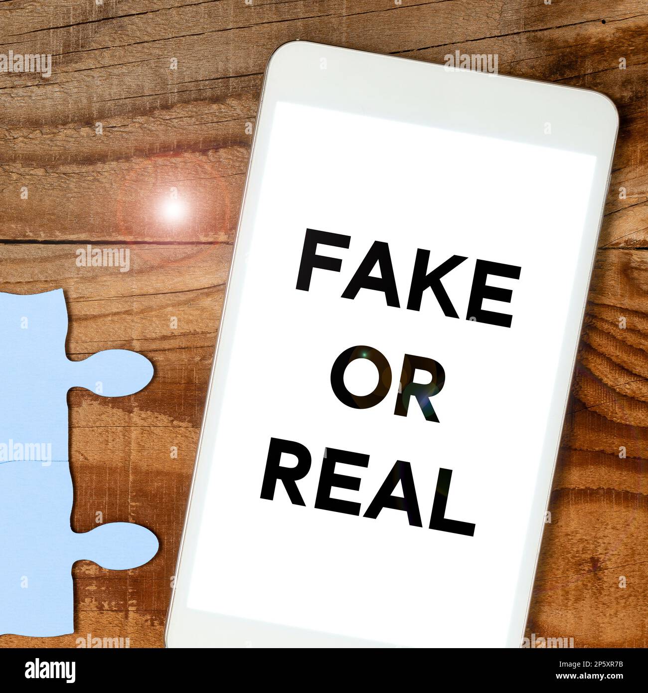 Conceptual display Fake Or Real. Business approach difference between ...