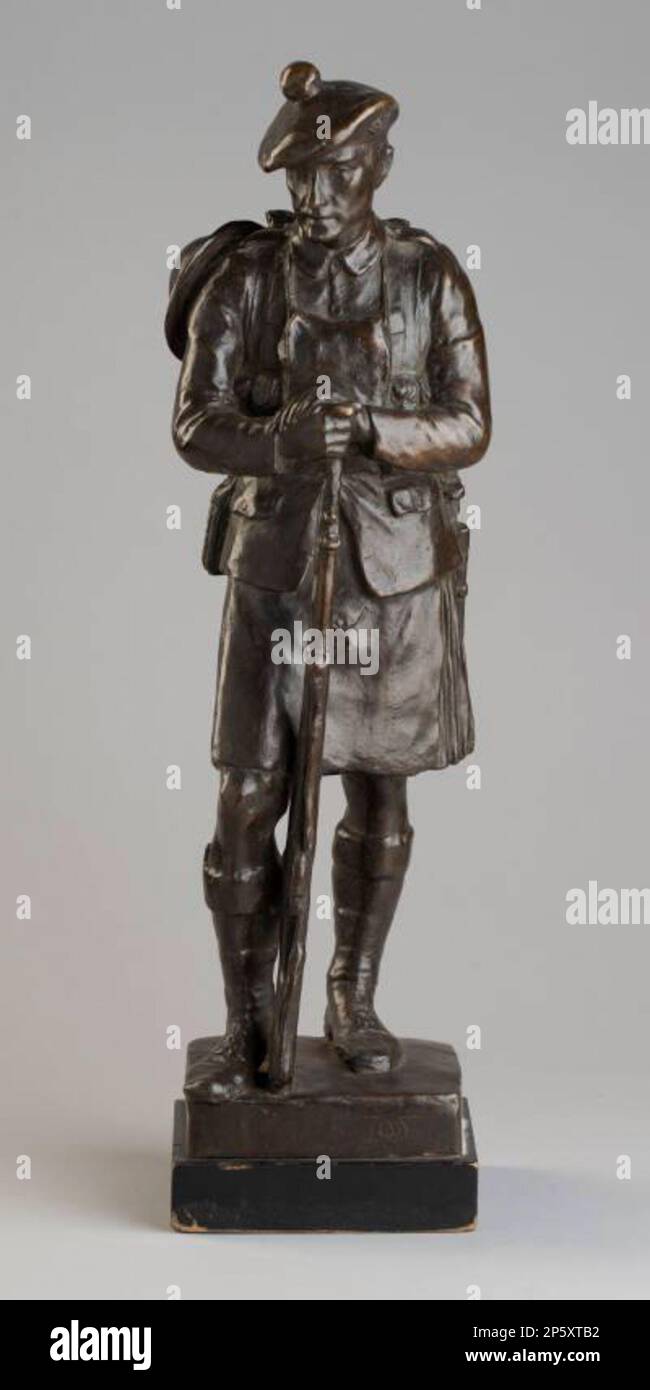 A Gordon Highlander, Arthur George Walker (London, England, 1861 - 1939 ...