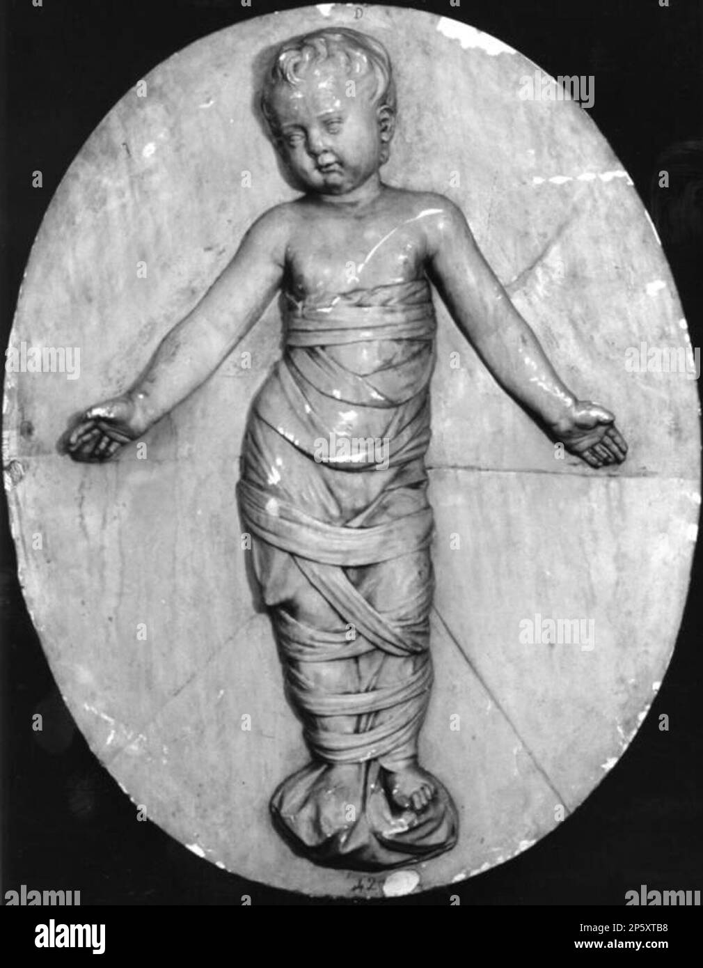 Medallion of a Baby in Swadling Clothes from the Ospedali degli ...