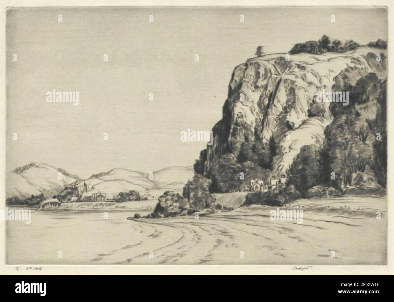 The Crag At Benderloch, James Cadzow (Craighead, Carluke, Scotland ...