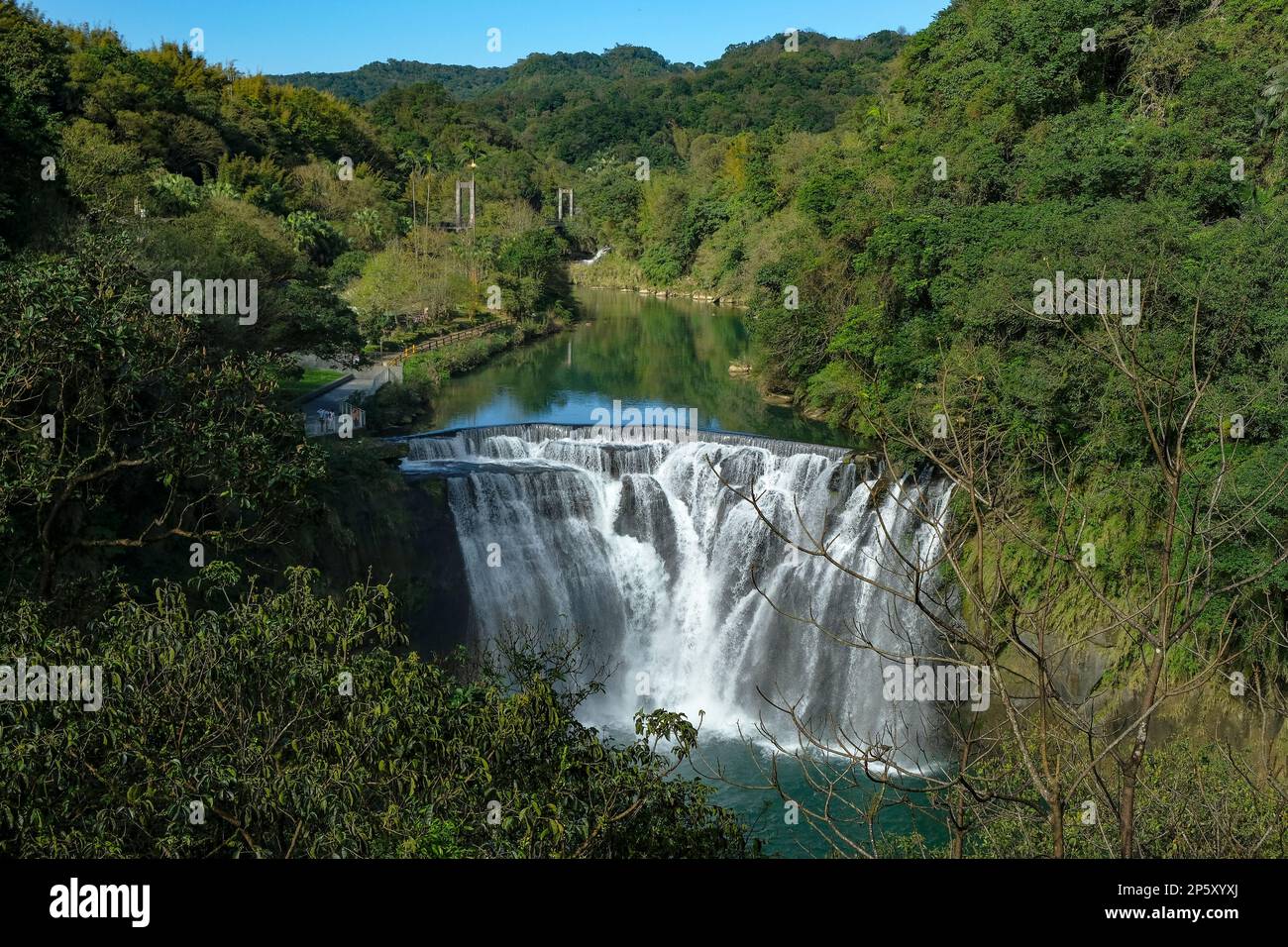 Shifen Waterfall is a scenic waterfall located in the small town of ...