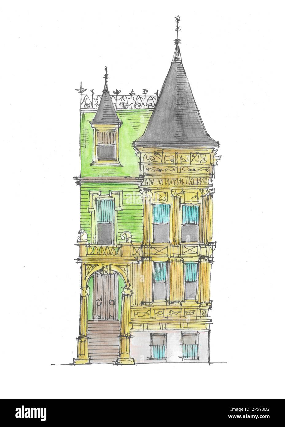 Victorian urban Cut Out Stock Images & Pictures - Alamy