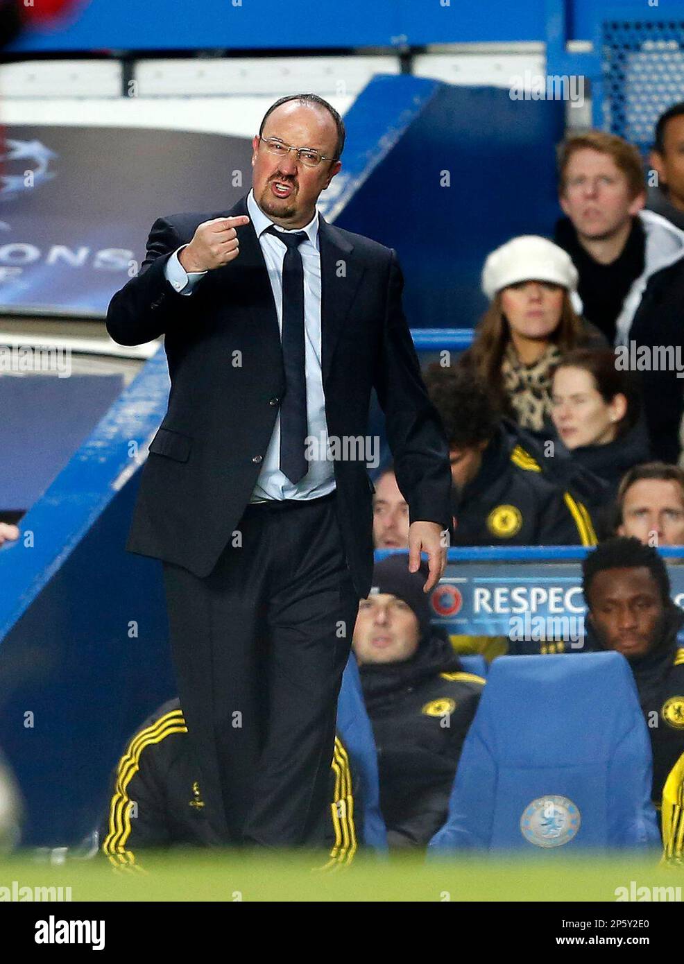 Dec. 5, 2012 - London, United Kingdom - Chelsea's Rafa Benitez in ...