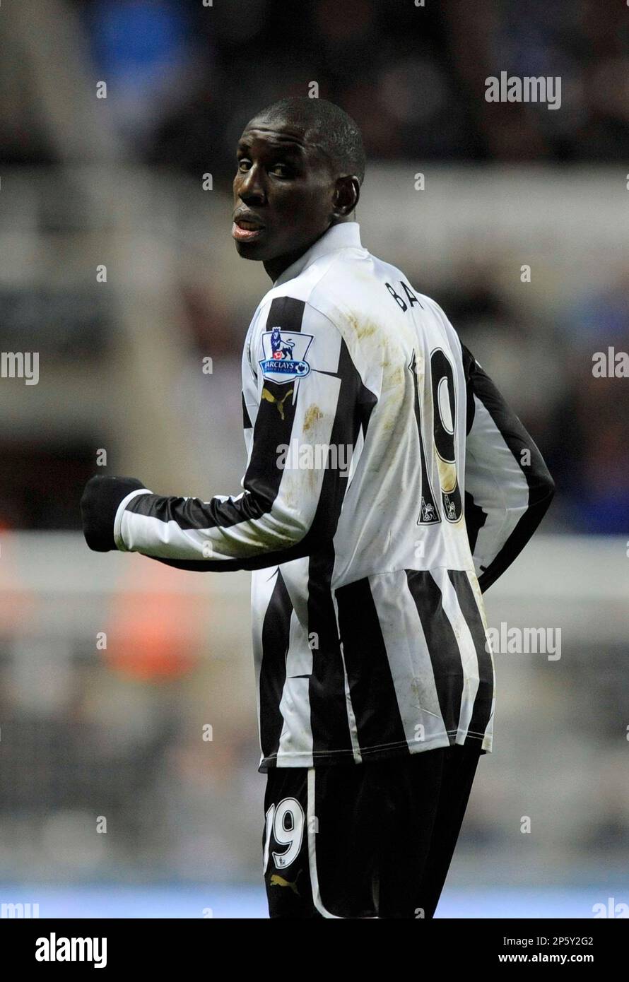 Dec. 3, 2012 - Newcastle, United Kingdom - Newcastle United's Demba Ba ...