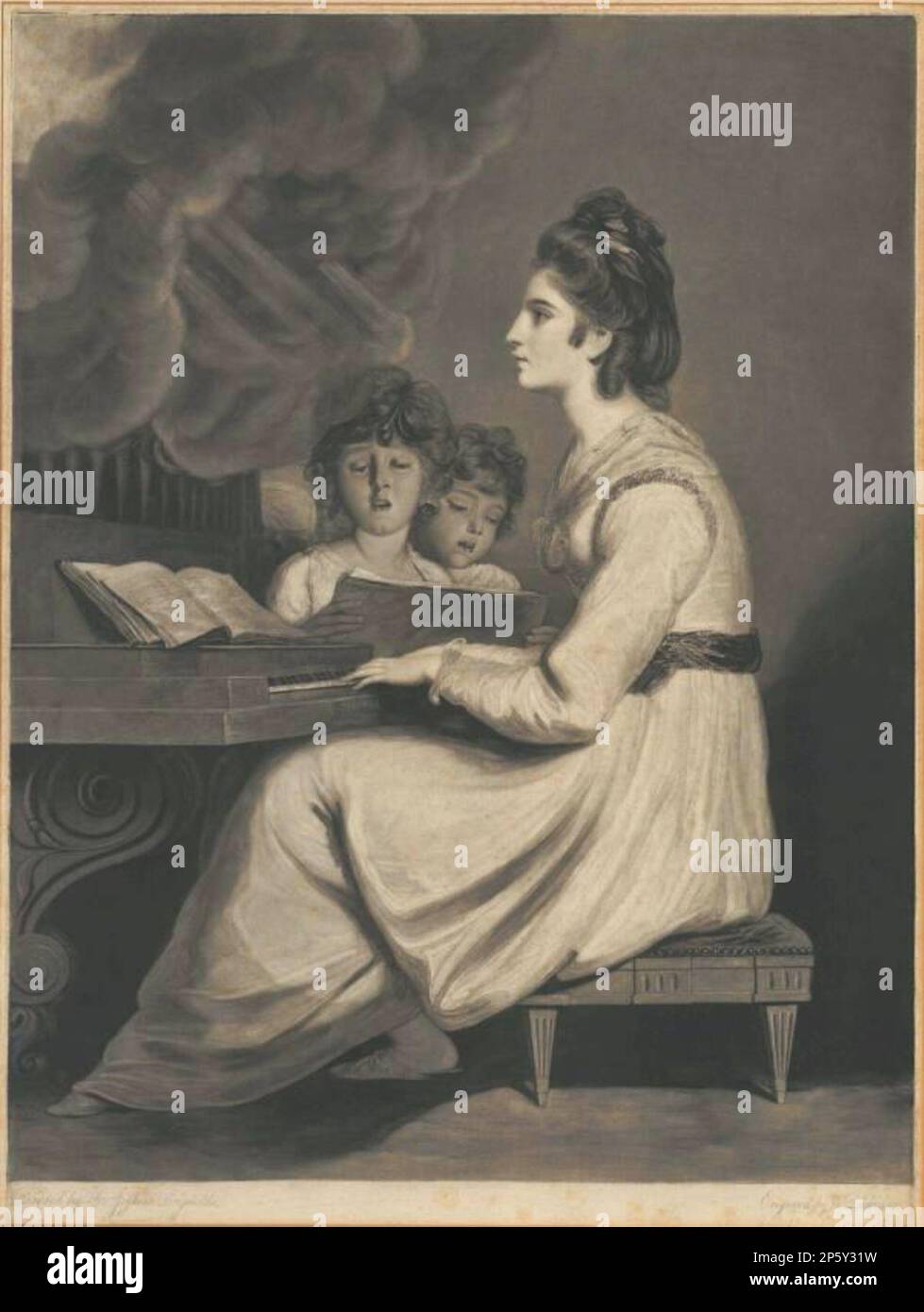 Mrs Elizabeth Sheridan, William Dickinson (London, England, 1746 - 1823 ...