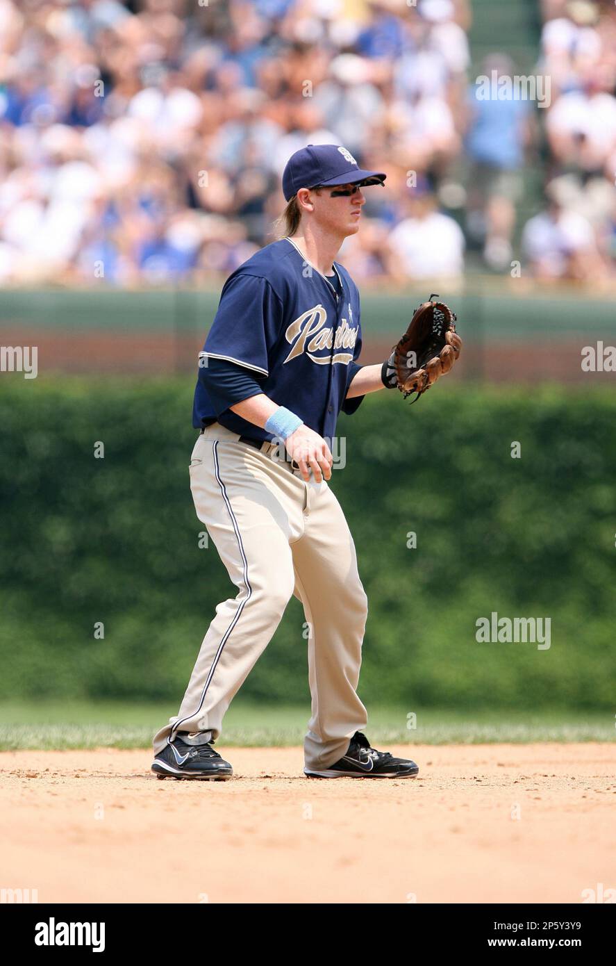 Khalil Greene of the San Diego Padres during a game against the Chicago ...