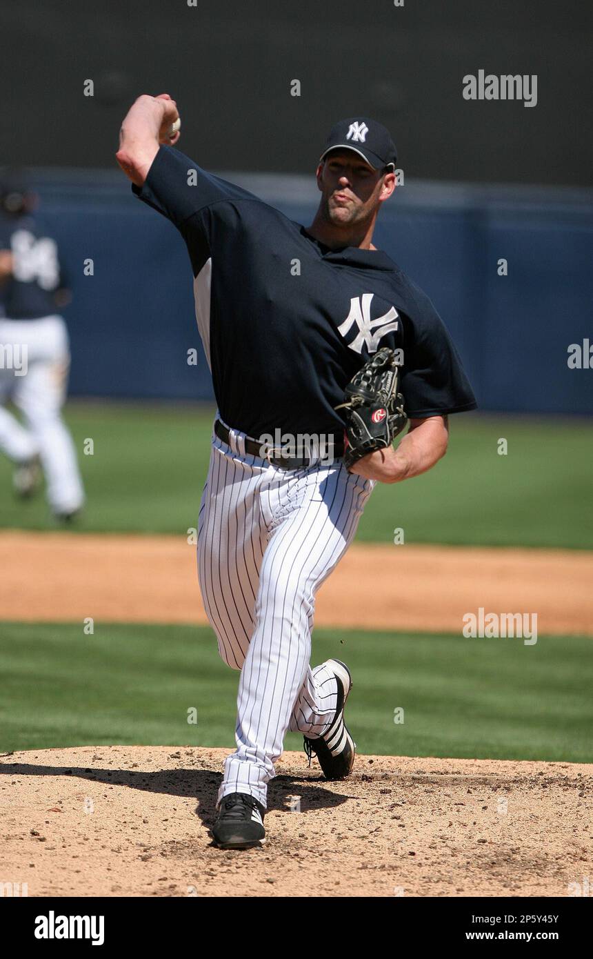 Kyle Farnsworth of the New York Yankees vs the Pittsburgh Pirates March ...