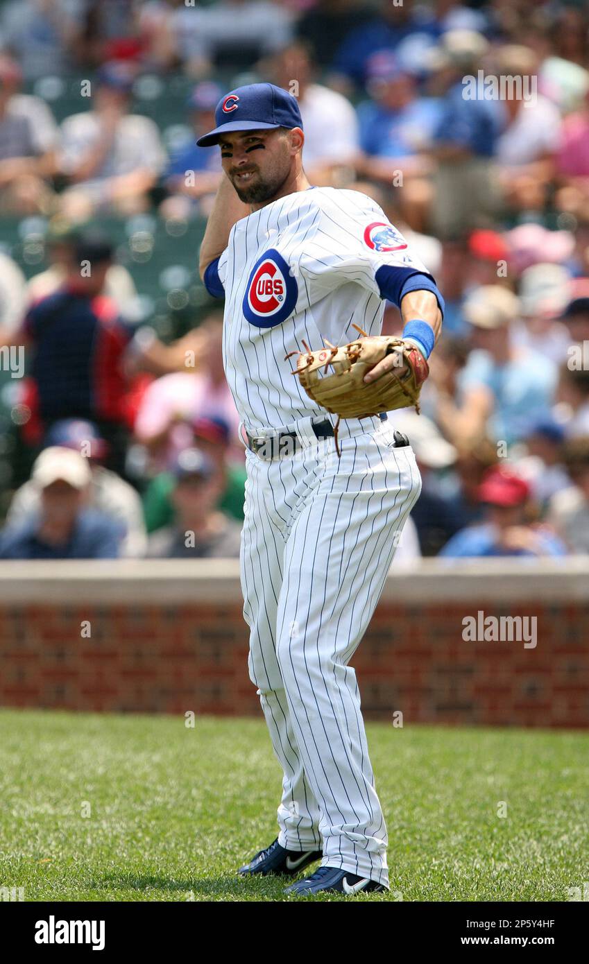 Mark DeRosa of the Chicago Cubs before a game against the San Diego ...