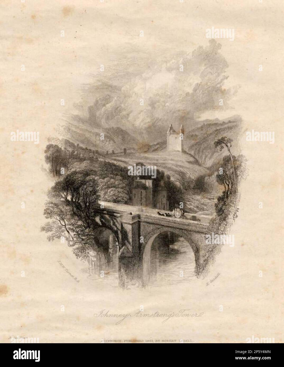 Edward goodall johnny armstrongs tower hi-res stock photography and ...