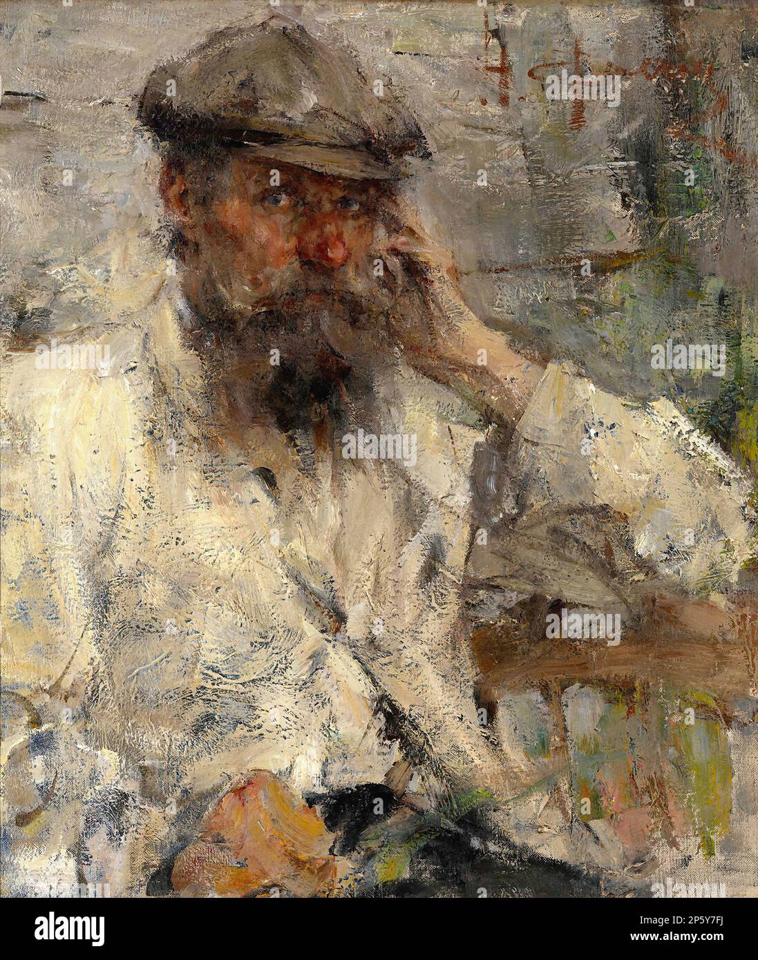 Фешин Николай - Портрет моего отца - Русская школа - XIX век - Feshin ...