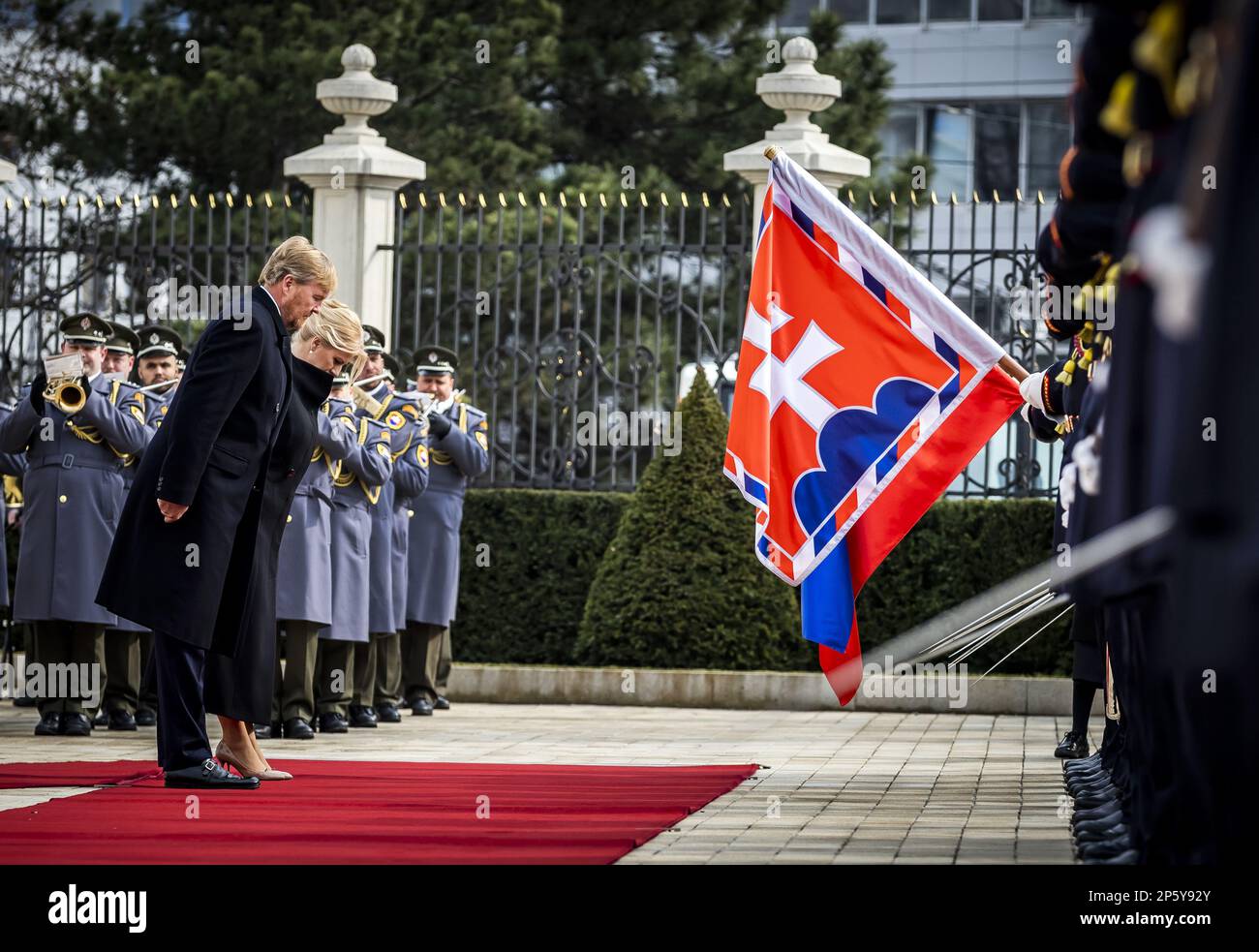 BRATISLAVA - King Willem-Alexander and President Zuzana Caputova ...
