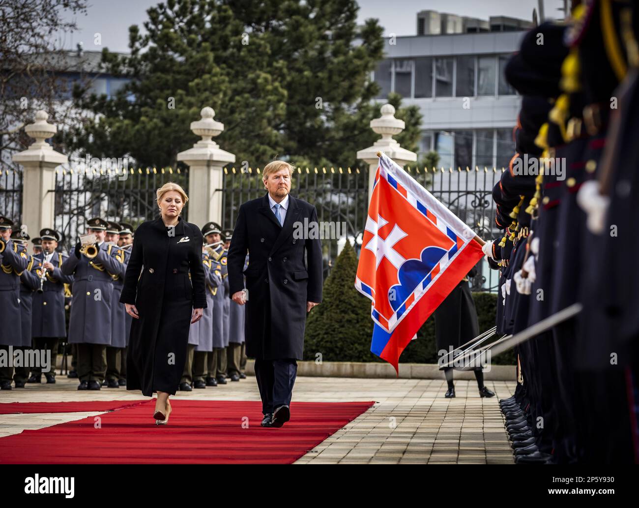 BRATISLAVA - King Willem-Alexander and President Zuzana Caputova ...