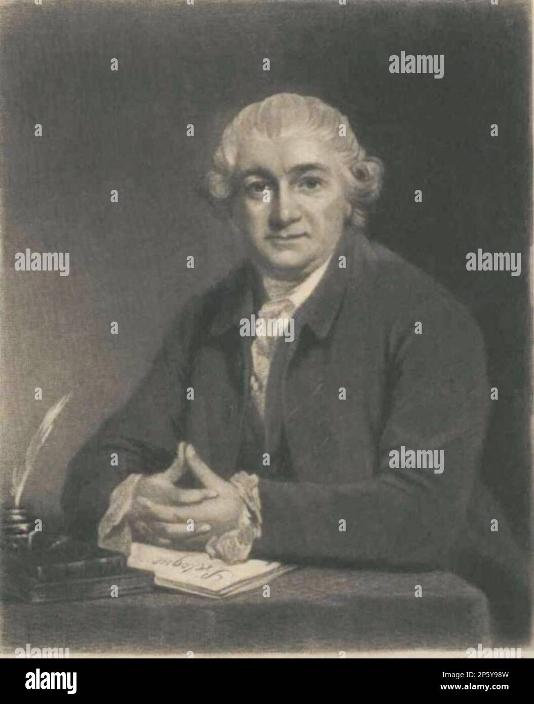 Portrait of David Garrick, Samuel William Reynolds (London, England ...