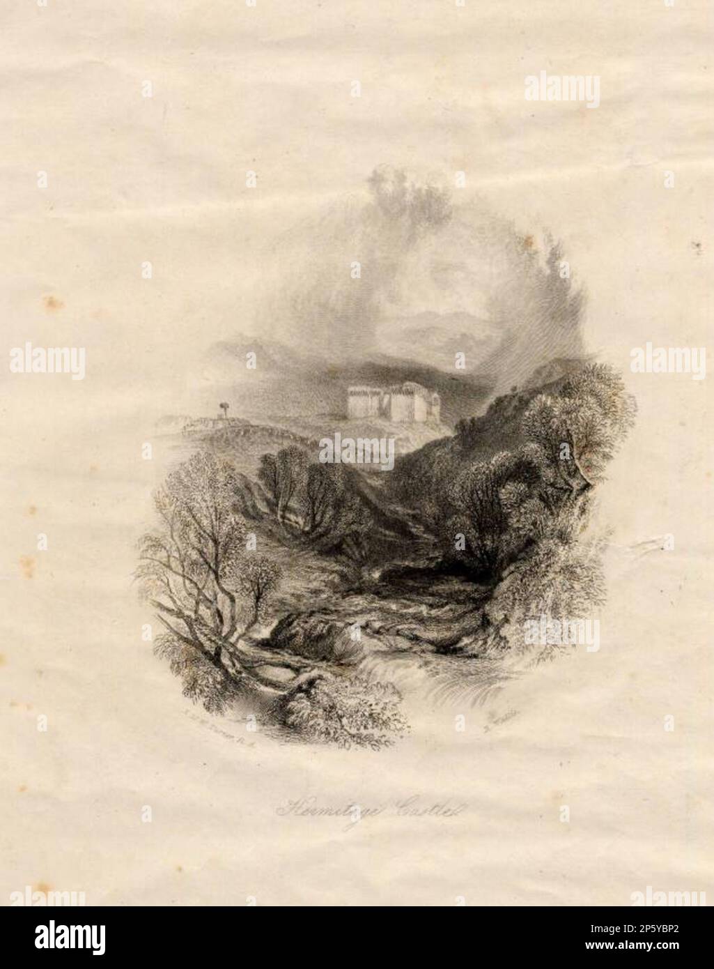 Robert wallis hermitage castle hi-res stock photography and images - Alamy