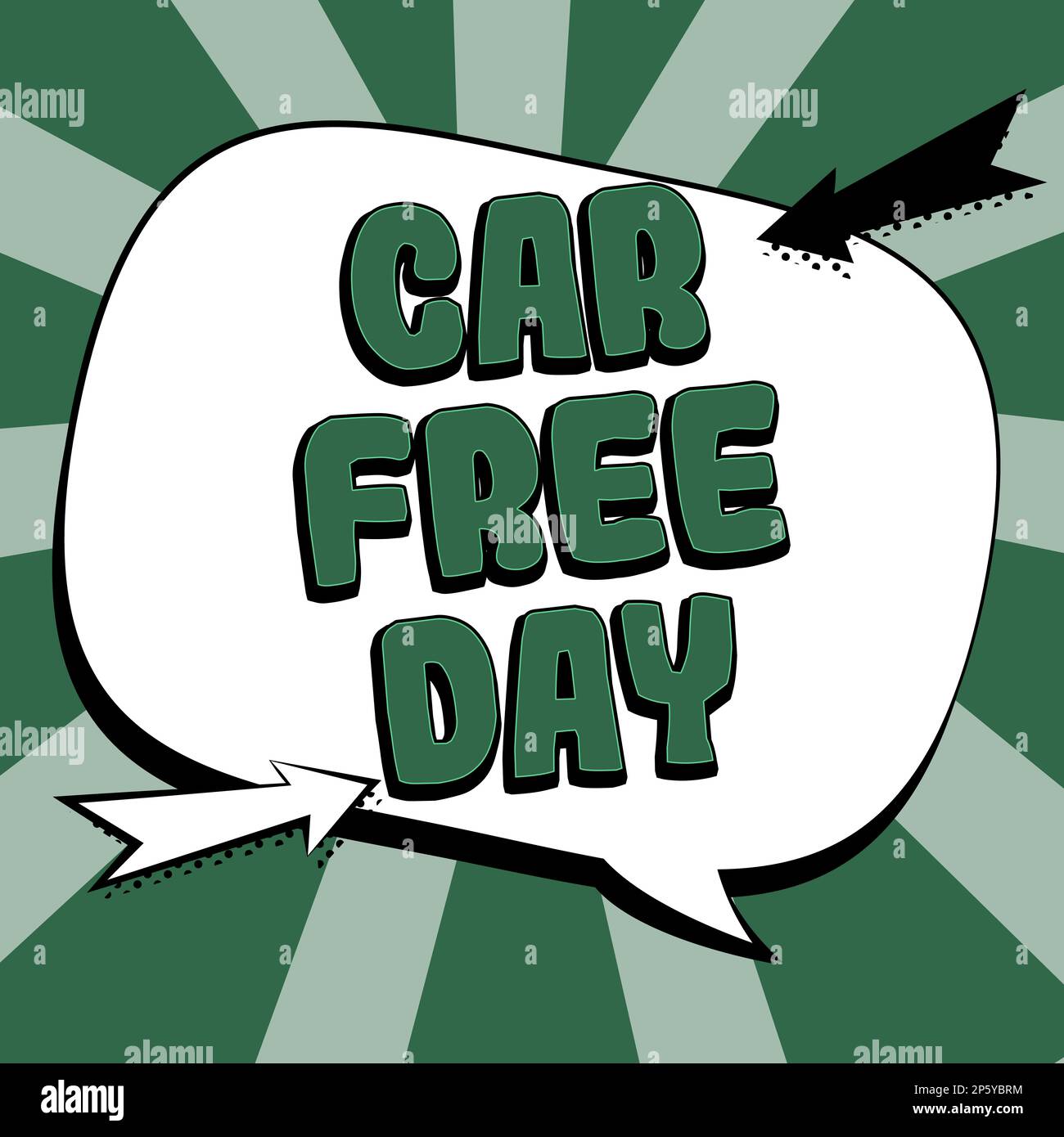 Text showing inspiration Car Free Day. Word Written on Environment ...