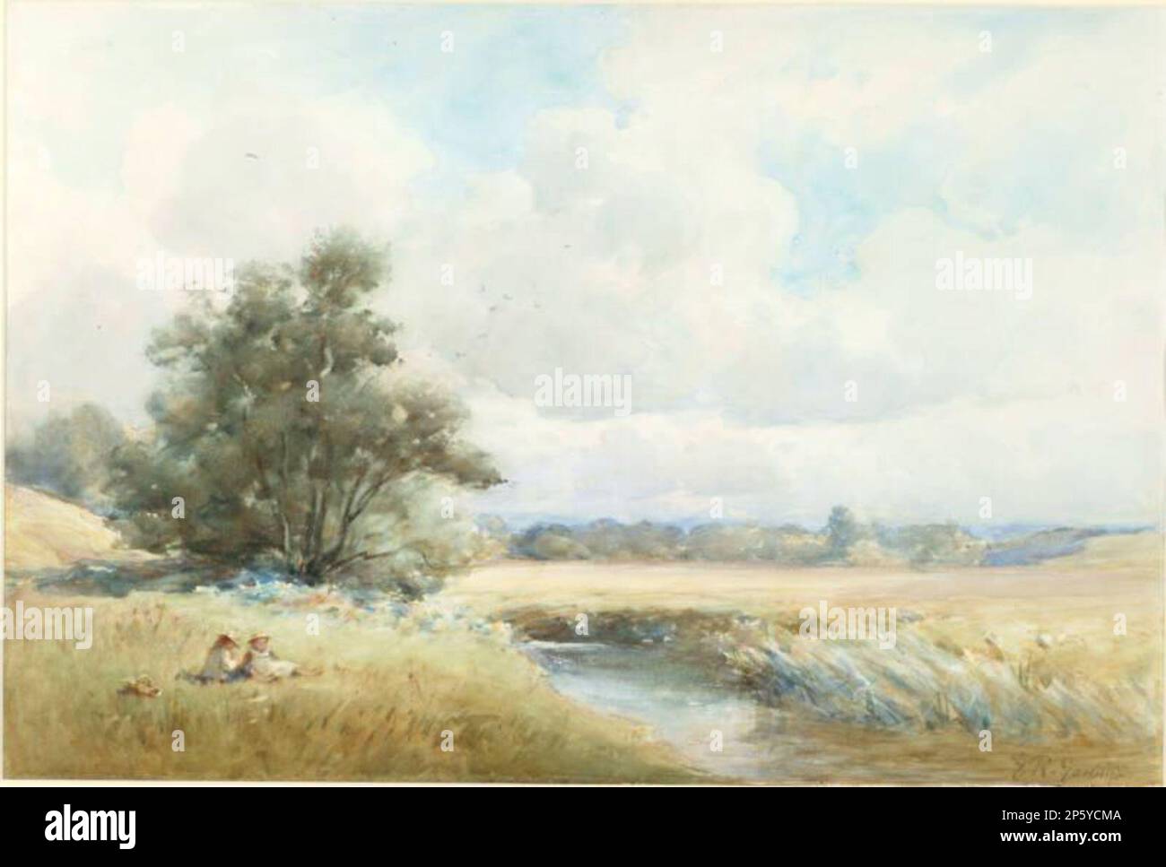 The Tarland Burn, George Russell Gowans (Aberdeen, Scotland, 1843 ...