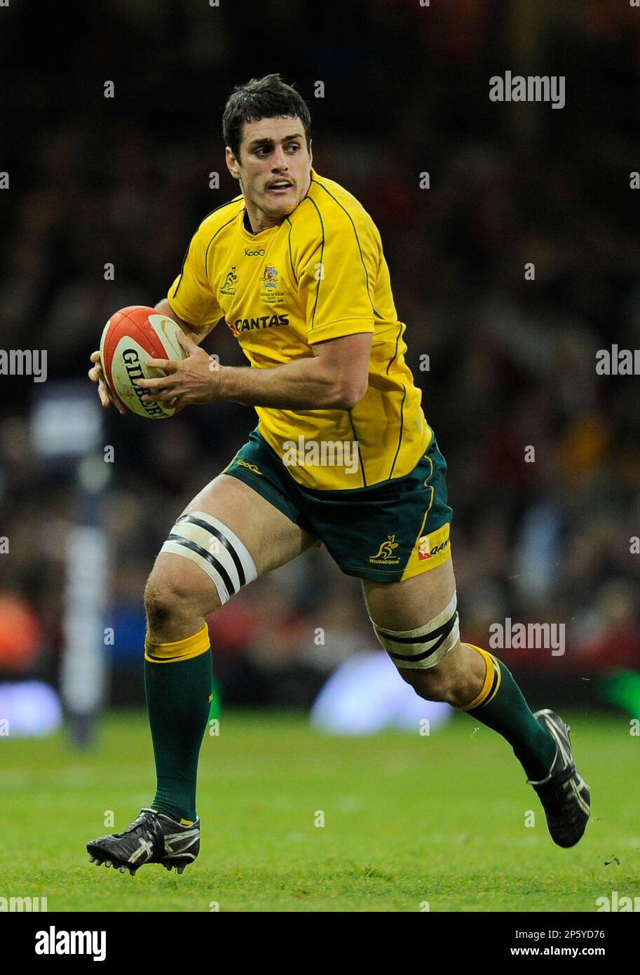 Dec. 1, 2012 - Cardiff, United Kingdom - Dave Dennis of Australia ...