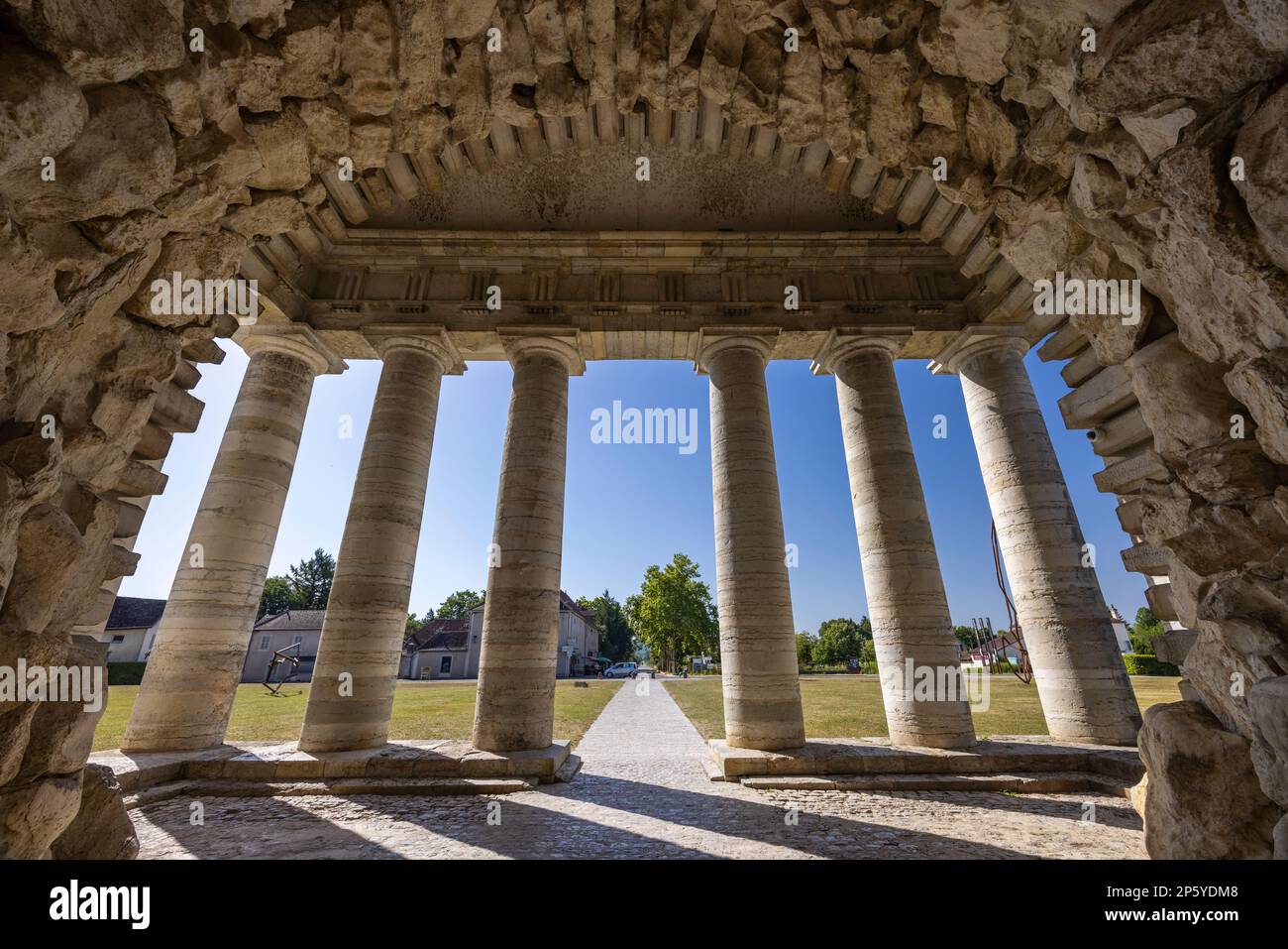 Royal salt work complex in Arc-et-Senans, UNESCO World Heritage Site ...