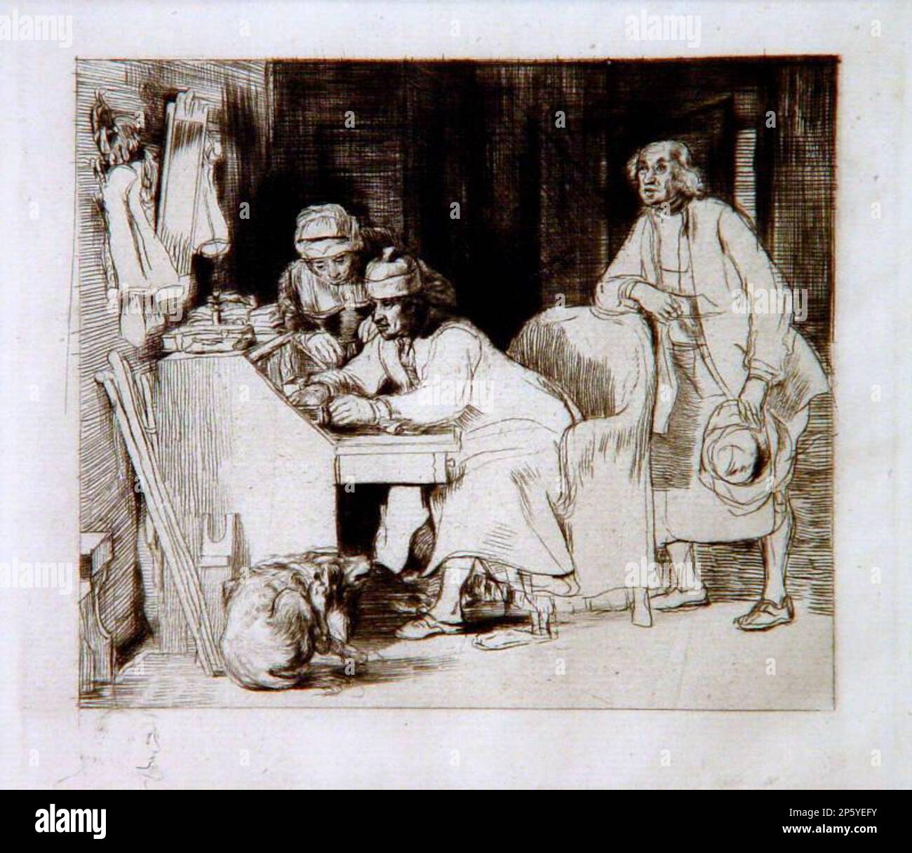 The Lost Receipt, Sir David Wilkie (Pitlessie, Fife, Scotland, 1785 ...