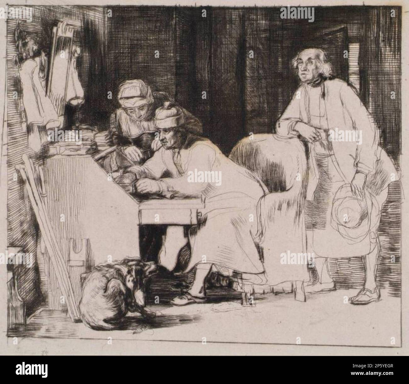 The Lost Receipt, Sir David Wilkie (Pitlessie, Fife, Scotland, 1785 ...