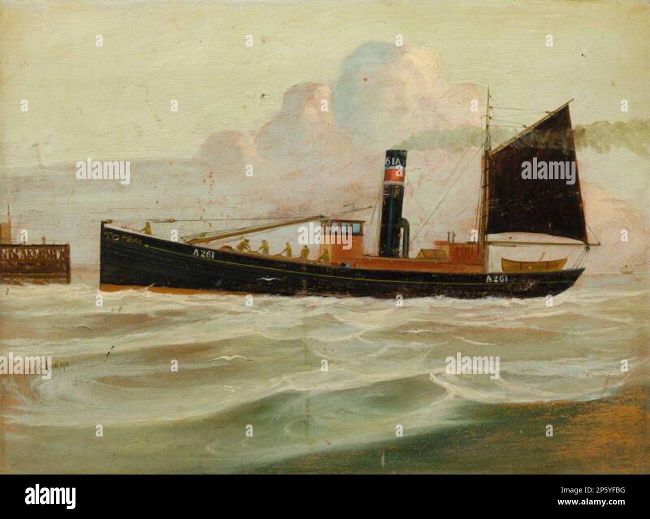 Steam Drifter 'Willowbank'(A.261), Kenneth Luck (Great Yarmouth ...