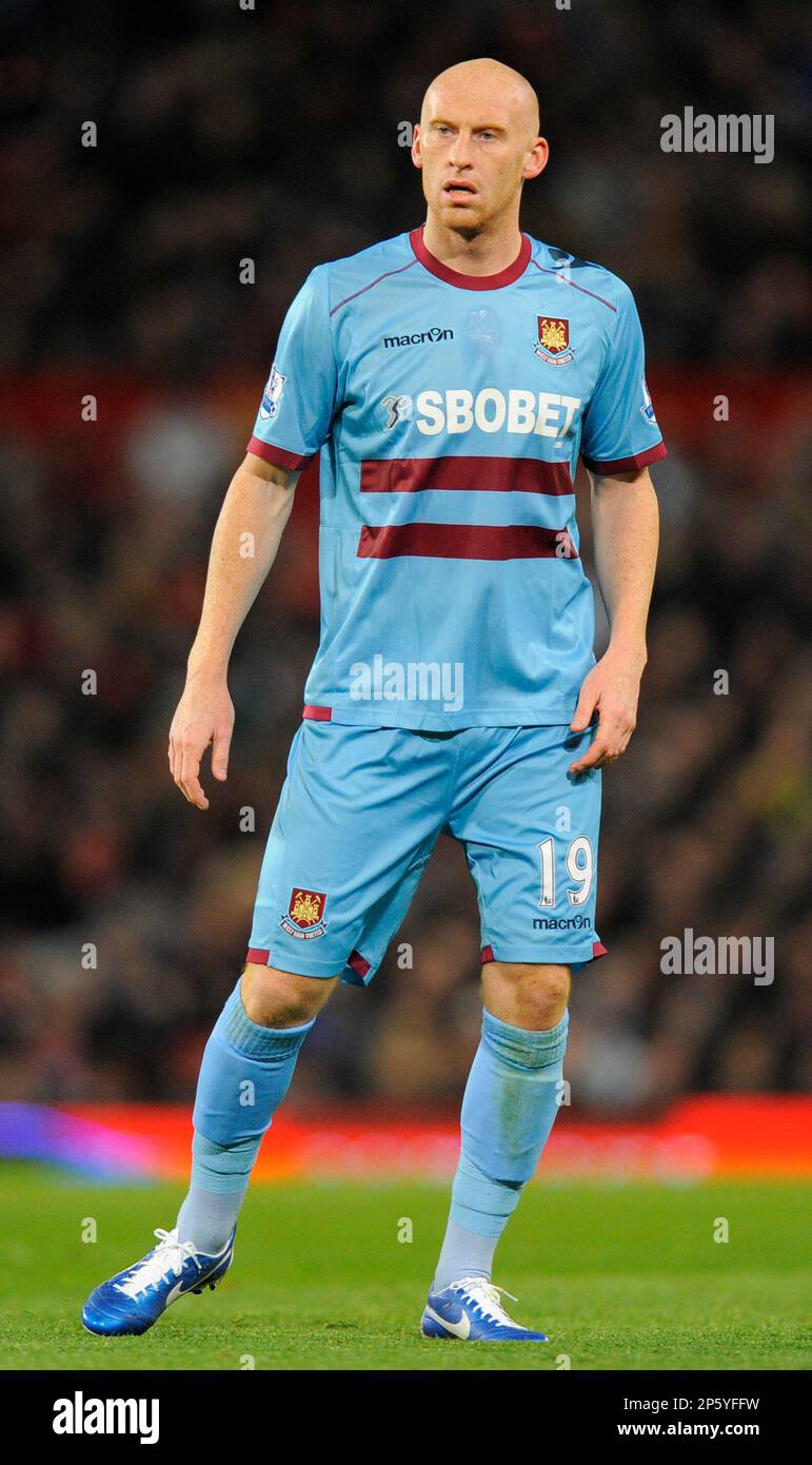 Nov. 28, 2012 - Manchester, United Kingdom - James Collins of West Ham ...