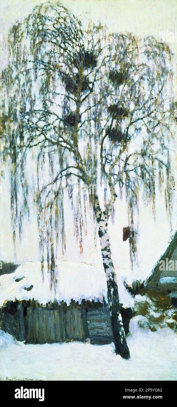 Гнезда грачей - Русская школа - XIX век - Grabar Igor - White Winter ...