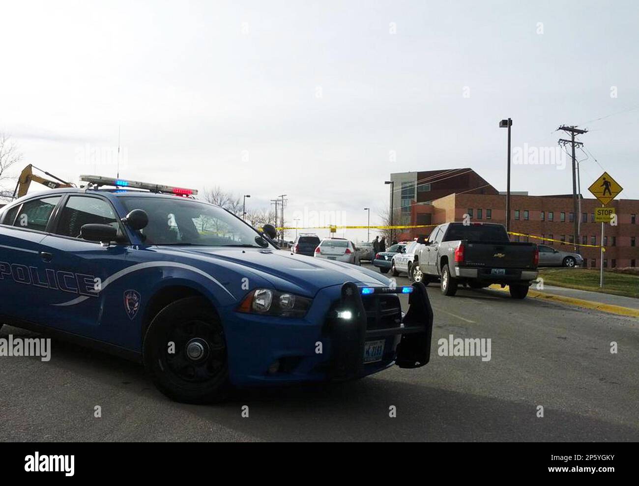 Police investigate a homicide at Casper College on Friday morning, Nov ...