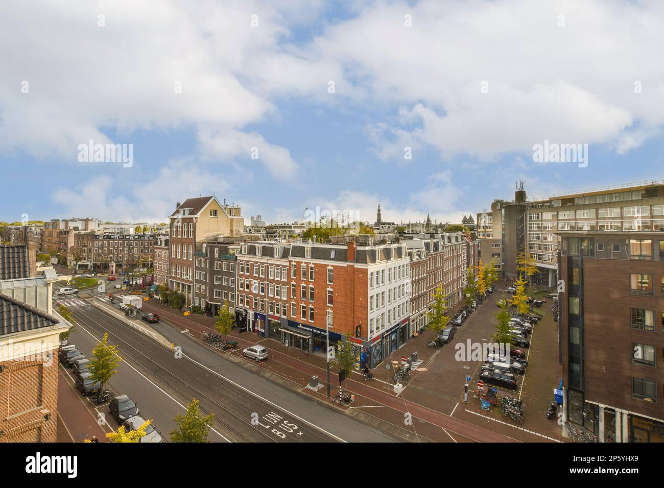 Amsterdam netherlands skyline day night hi-res stock photography and ...
