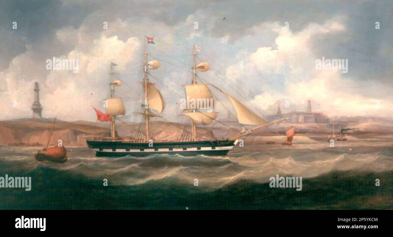 'The Neptune' Of The Aberdeen White Star Line Off Aberdeen, William ...
