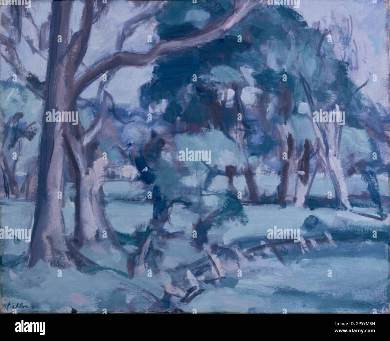 Landscape, Samuel John Peploe (Edinburgh, Scotland, 1871 - 1935) 1932 ...